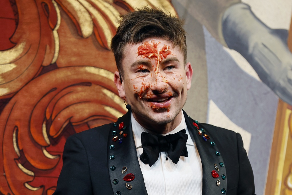 Hasty Pudding honors ‘Saltburn’ actor Barry Keoghan as its Man of the ...